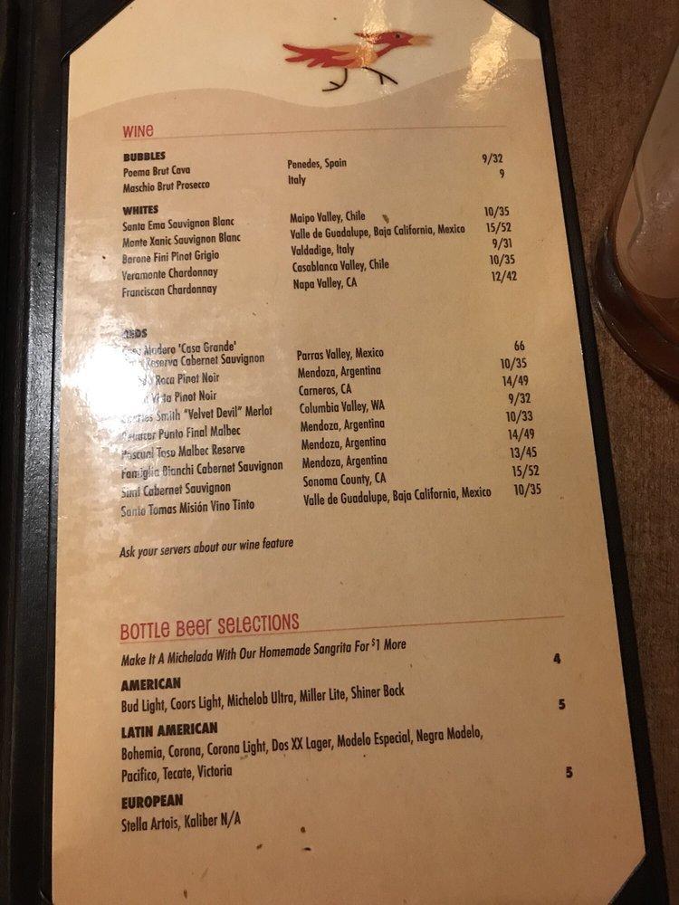 Menu at Mi Dia From Scratch pub & bar, Grapevine