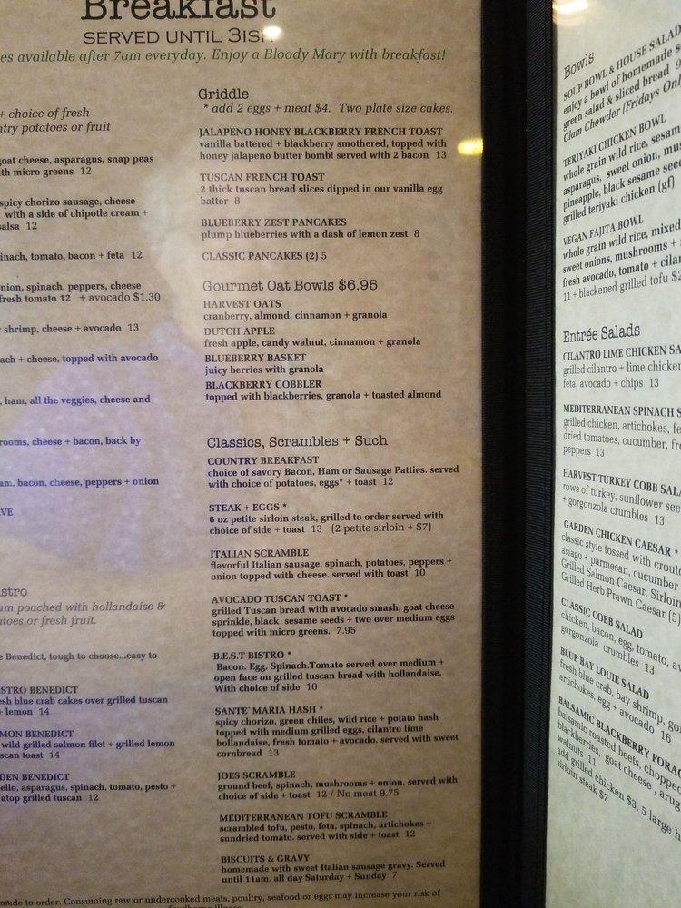 Menu at Brix Grill pub & bar, Roseburg, 527 SE Jackson St