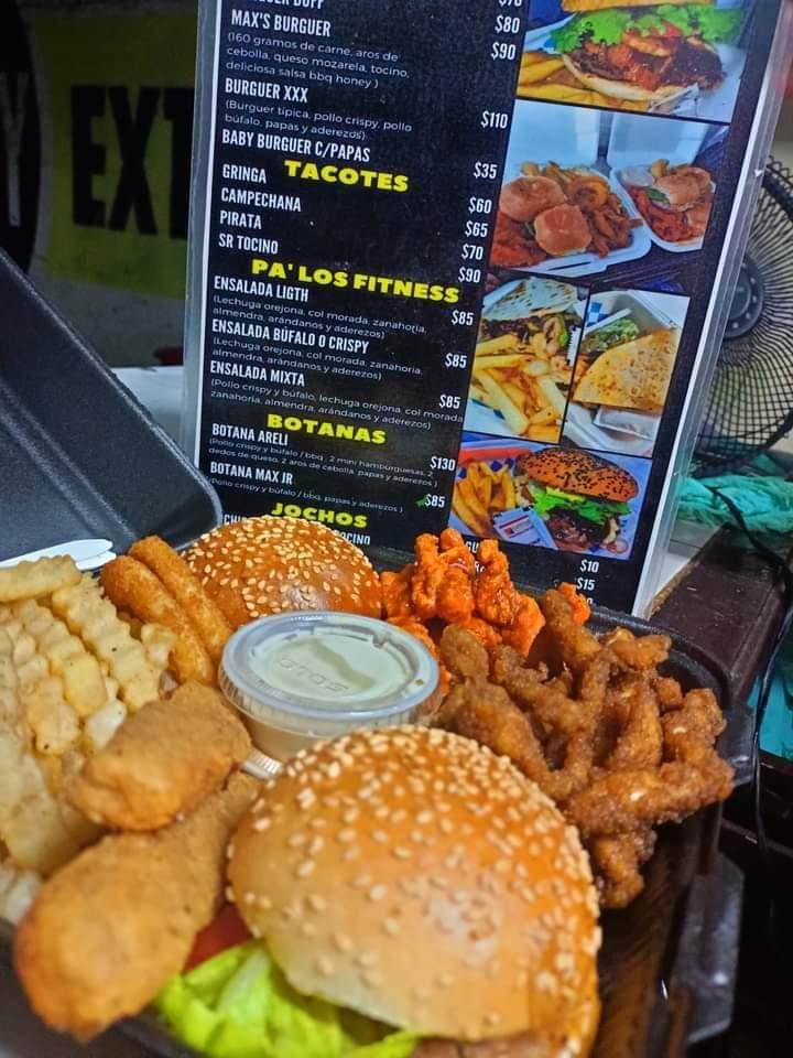 Menu at MAX CORNER FOOD restaurant, Monclova