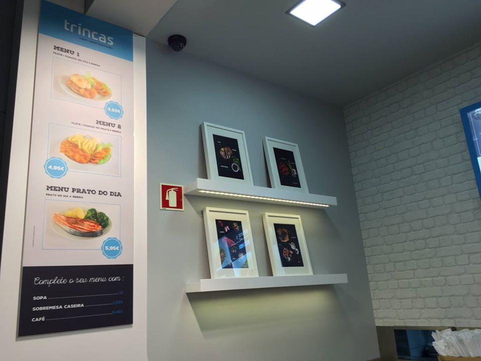 Menu em Trincas pub & Bar, Braga