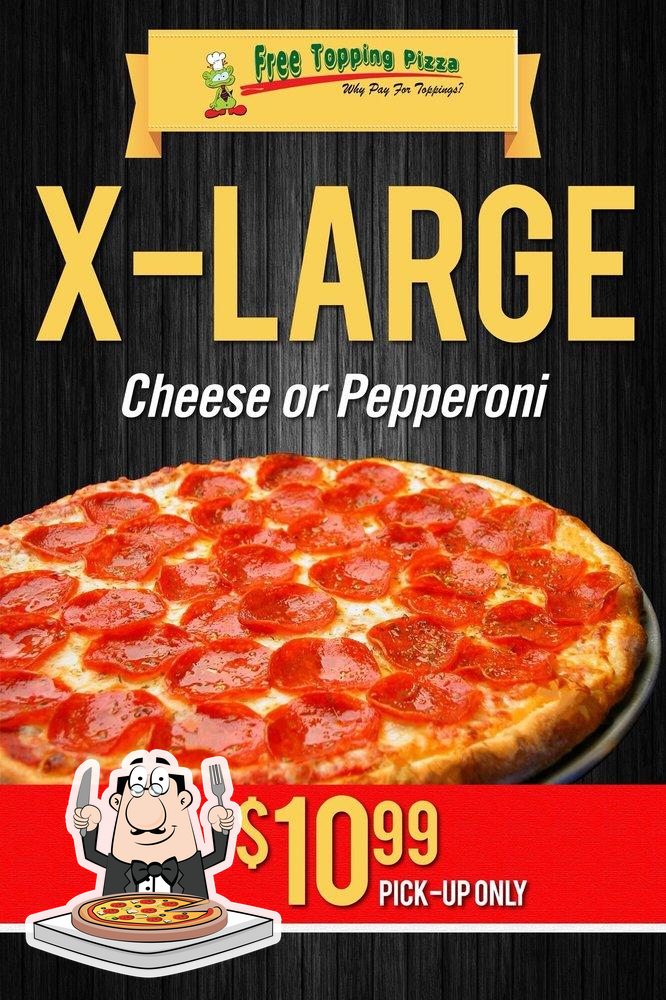 Free Topping Pizza, 282 King Ave E in Newcastle - Restaurant menu and ...