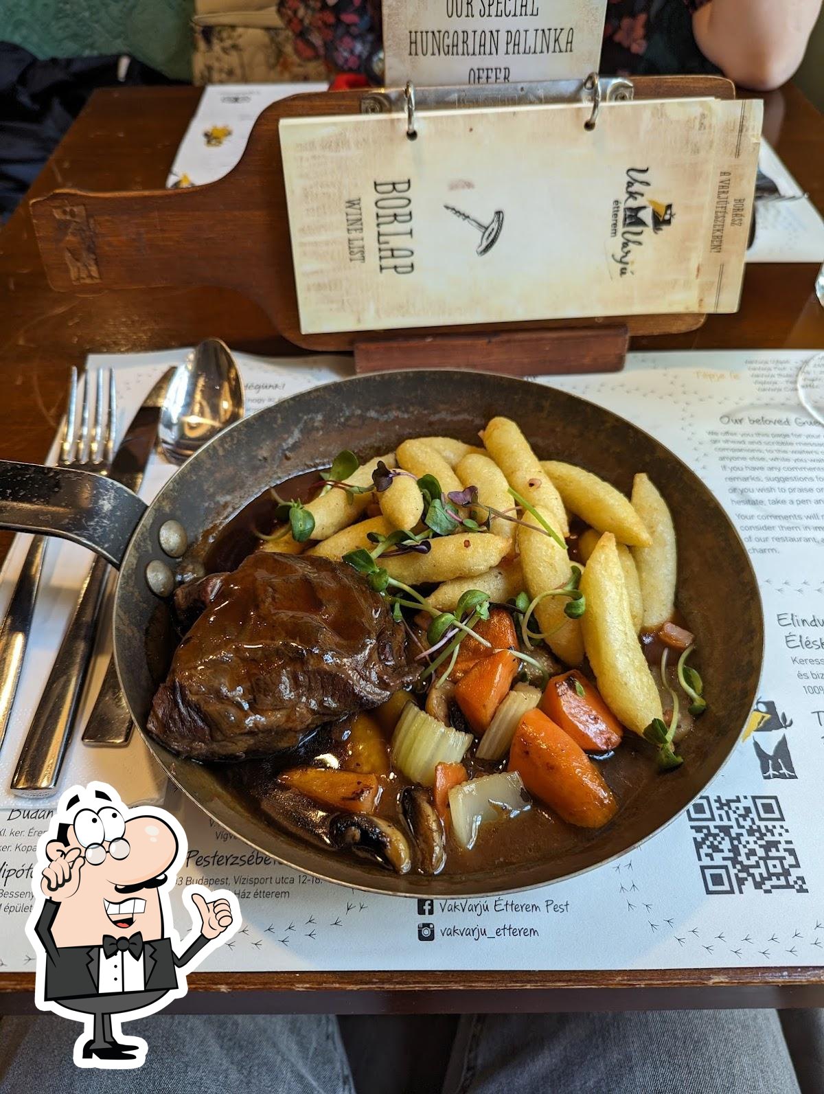 VakVarjú Restaurant, Budapest - Restaurant menu, prices and reviews