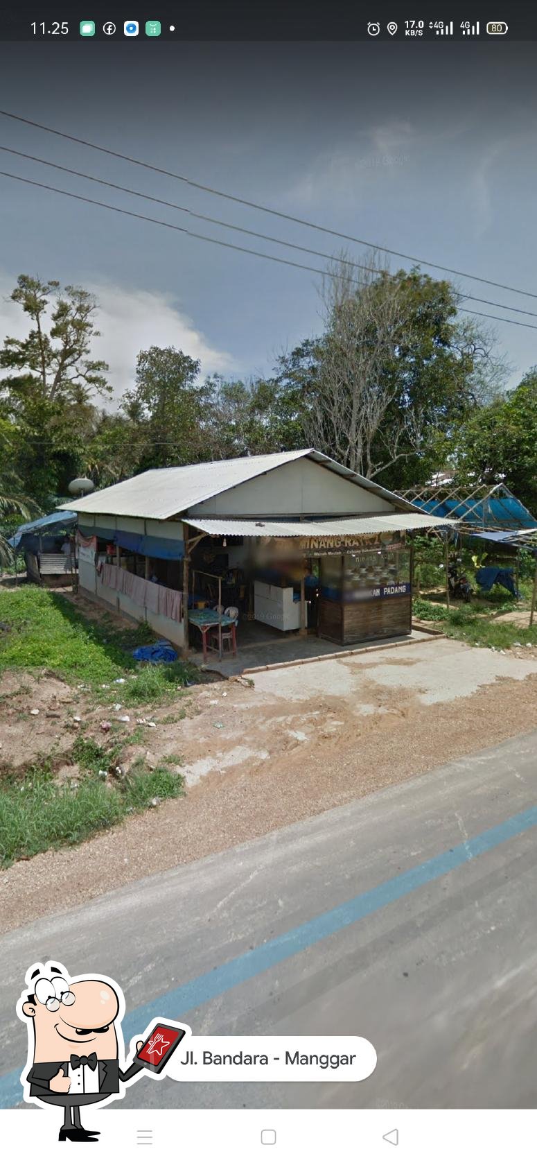 RM. Minang Raya restaurant, Manggar