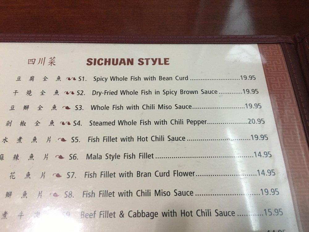 Menu at Zoe’s Chinese Restaurant, Somerville, 296 Beacon St