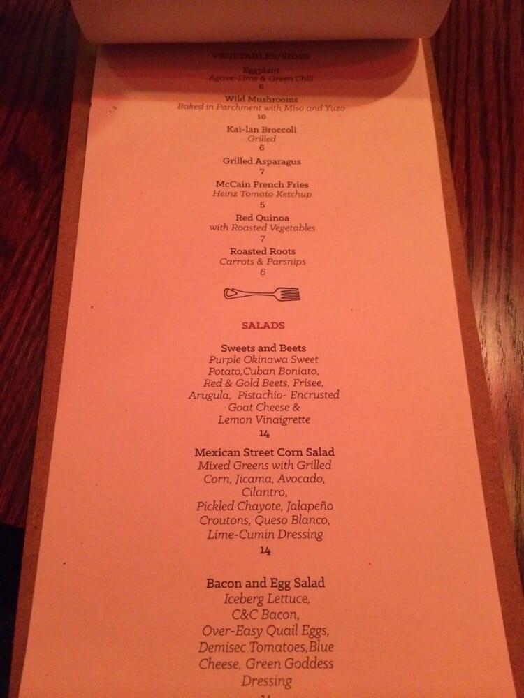 Menu at The Cook and The Cork pub & bar, Coral Springs
