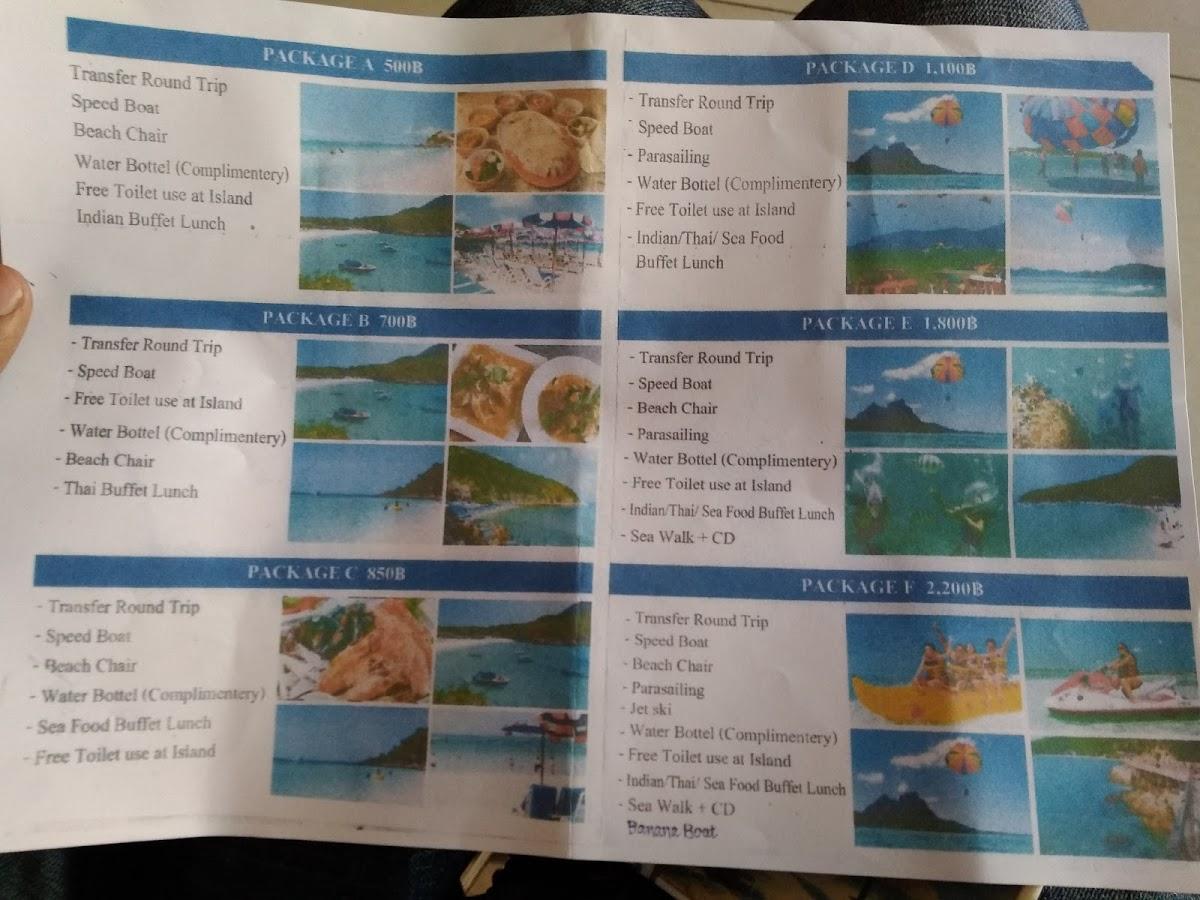 Menu at Garam Masala restaurant, Pattaya City, 247/89-94 M-10 L.K ...