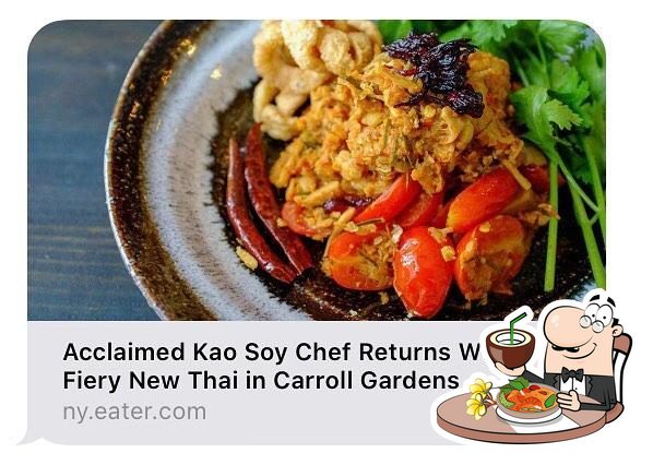 Menu of Ugly Baby, New York City - thai restaurant reviews and ratings