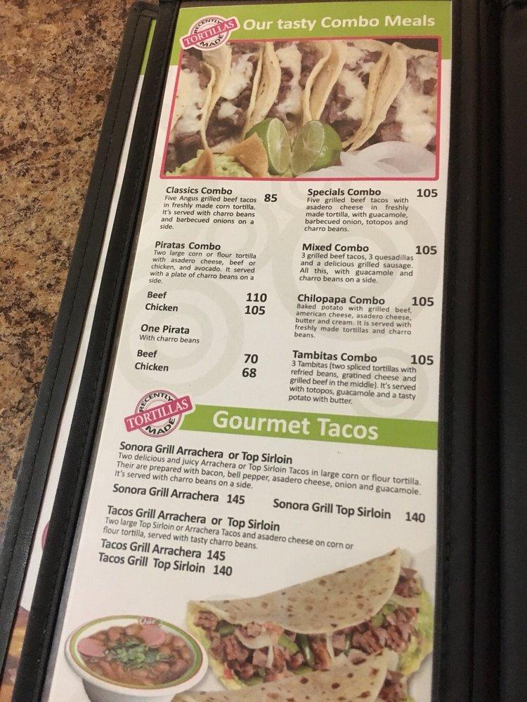 Menu at Chilo Tacos & Grill restaurant, Monterrey, Gral. Pablo González ...