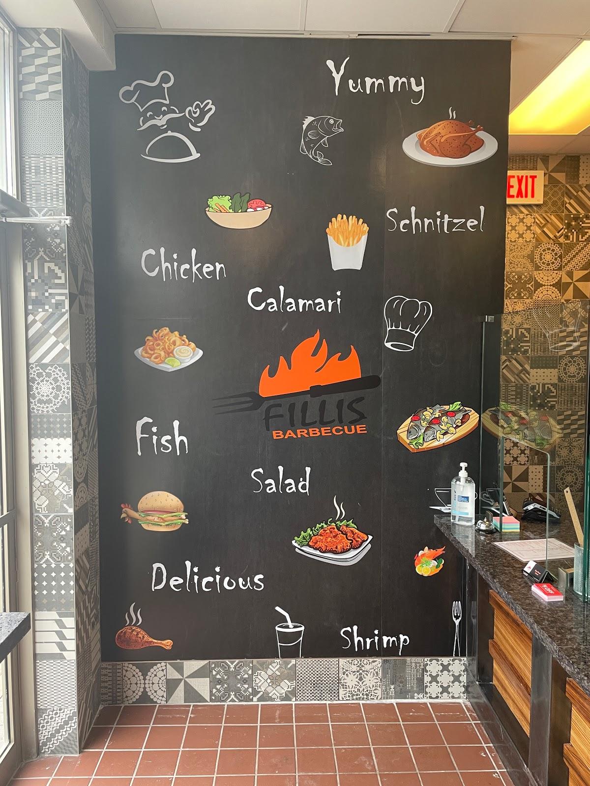 Menu at FILLIS BBQ RESTAURANT & LOUNGE, Vaughan