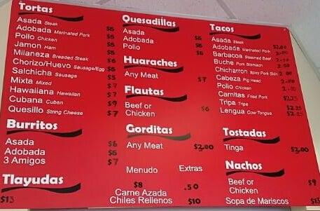 Menu at La Super Torta restaurant, Columbus, 721 Georgesville Rd