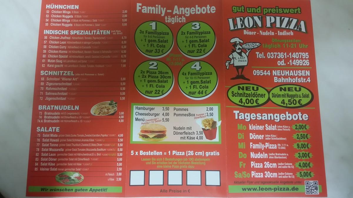 Leon Pizza, Neuhausen/Erzgebirge - Restaurantbewertungen