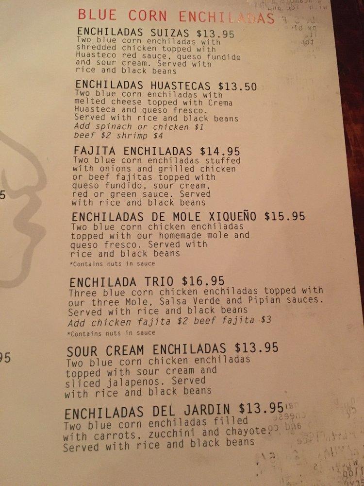 Menu at Veracruz Cafe - Cedar Hill, Cedar Hill, Hwy 67