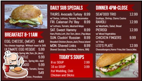 Leo's Bakery and Deli in East Rochester - Restaurant menu and reviews