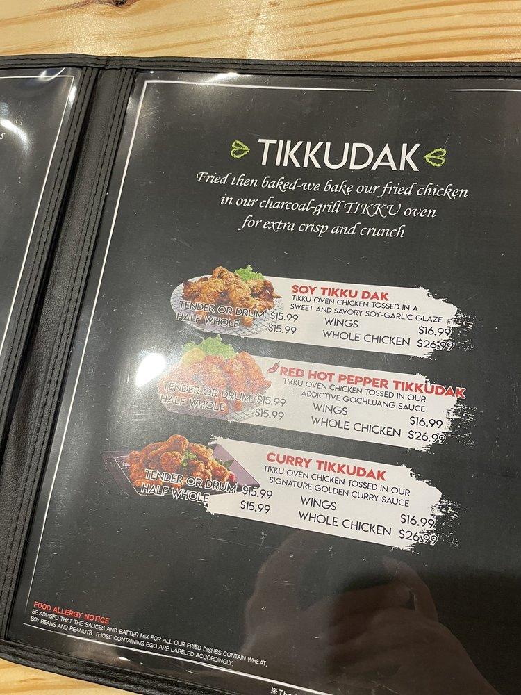 Menu at CM Chicken restaurant, Pickerington, Cross Creeks Blvd