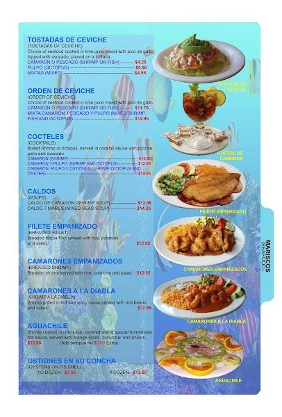 Menu at Los Comales, Memphis restaurant, Memphis, S Perkins Rd