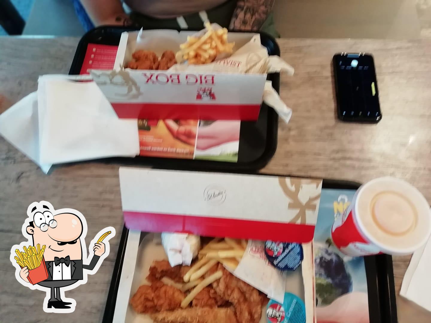 KFC fast Food, Wien, Schloßhofer Str. 3 - Restaurantspeisekarten und ...