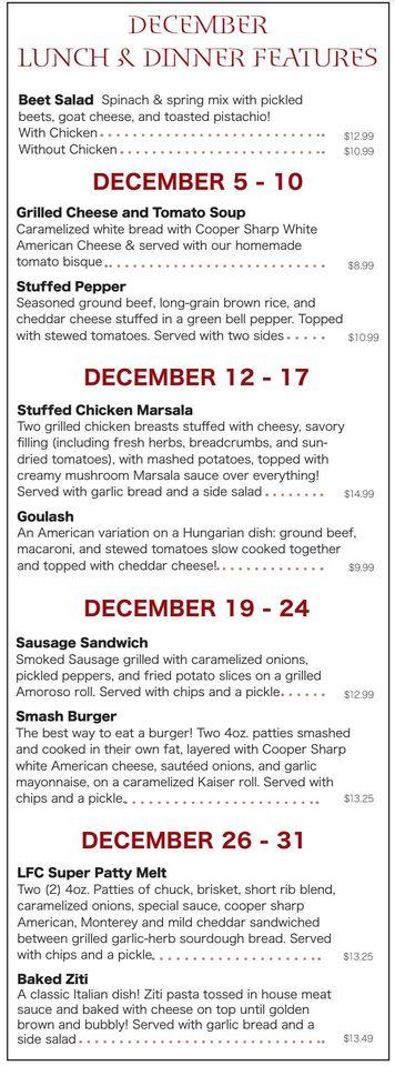 Menu at Lititz Family Cupboard Restaurant & Buffet, Lititz