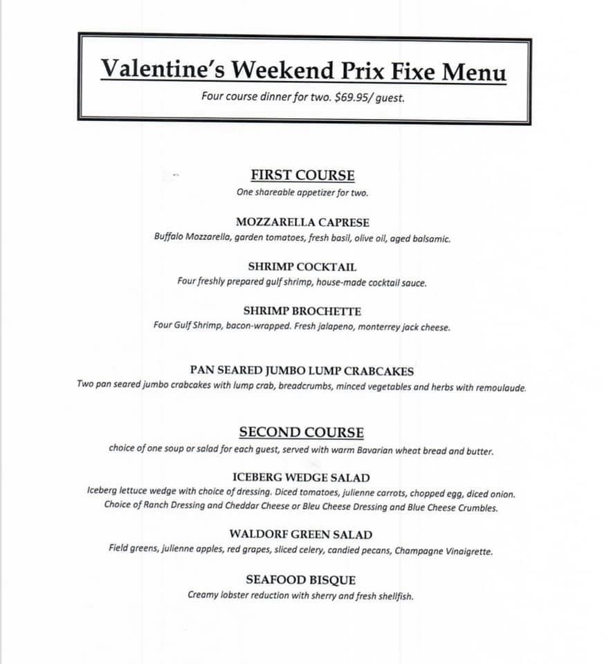 Menu at Cheeves Brothers Steakhouse, Temple