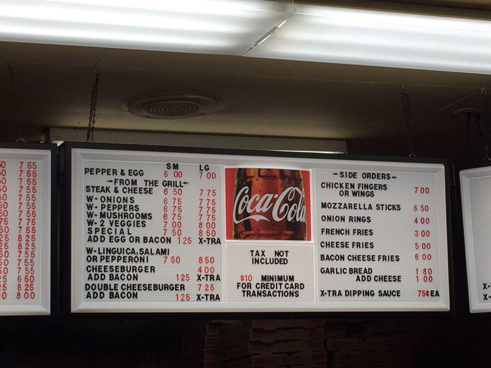 Menu at Salonika House Of Pizza pizzeria, New Bedford