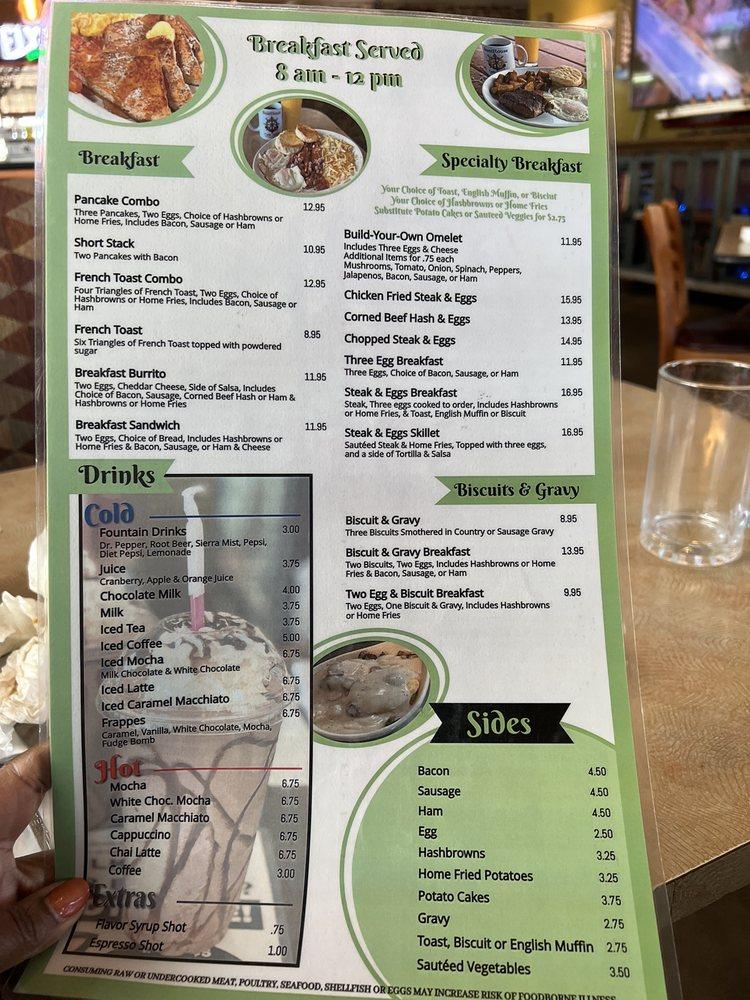 Menu at The BoatHouse Cafe & Grille, Meadview