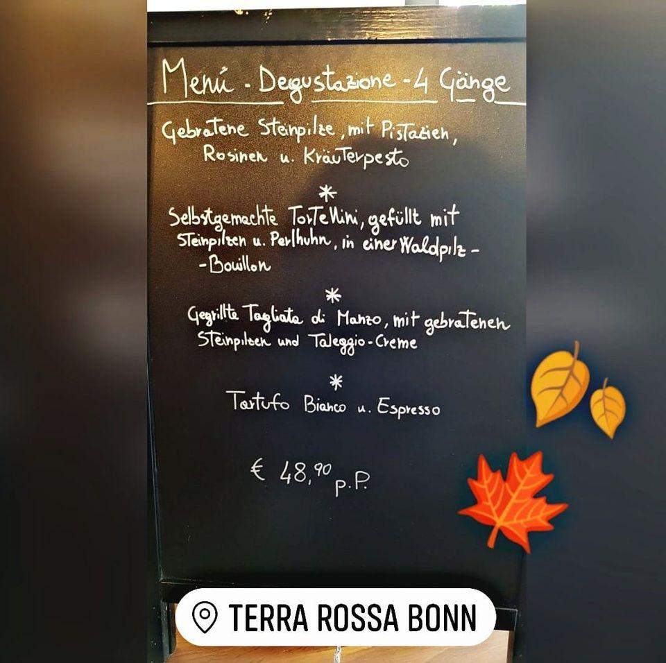 Speisekarte von Terra Rossa restaurant, Bonn