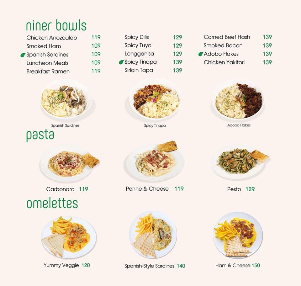 Menu at Bon Appetea - Monumento cafe, Caloocan