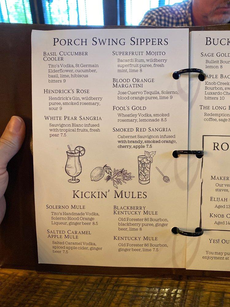 Menu at ROAM Kitchen + Bar, Sioux Falls