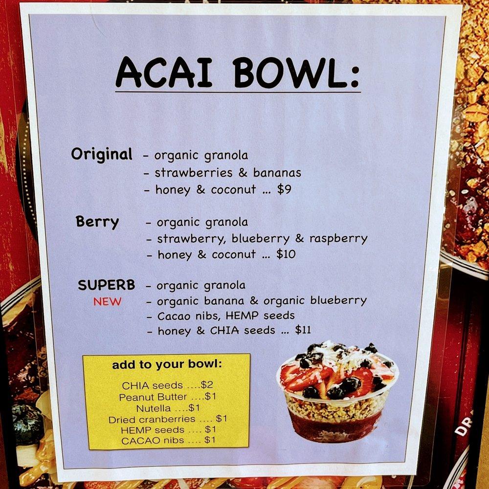 Menu at Demi Cafe Cafe., San Diego, Friars Rd #113