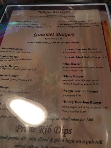 Menu at Coquille Broiler pub & bar, Coquille