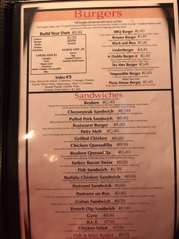 Menu at The Freight House Pub & Grill, Norwalk