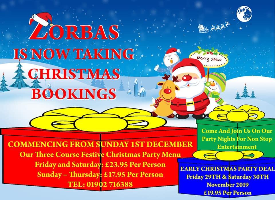 Zorbas Dance Greek Restaurant in Wolverhampton - Restaurant menu and ...