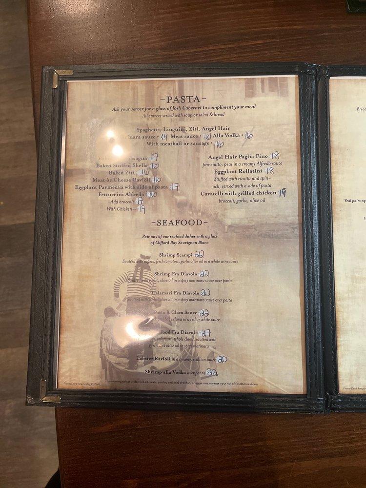 Menu at Miranda's Pizza & Restaurant, Southbury