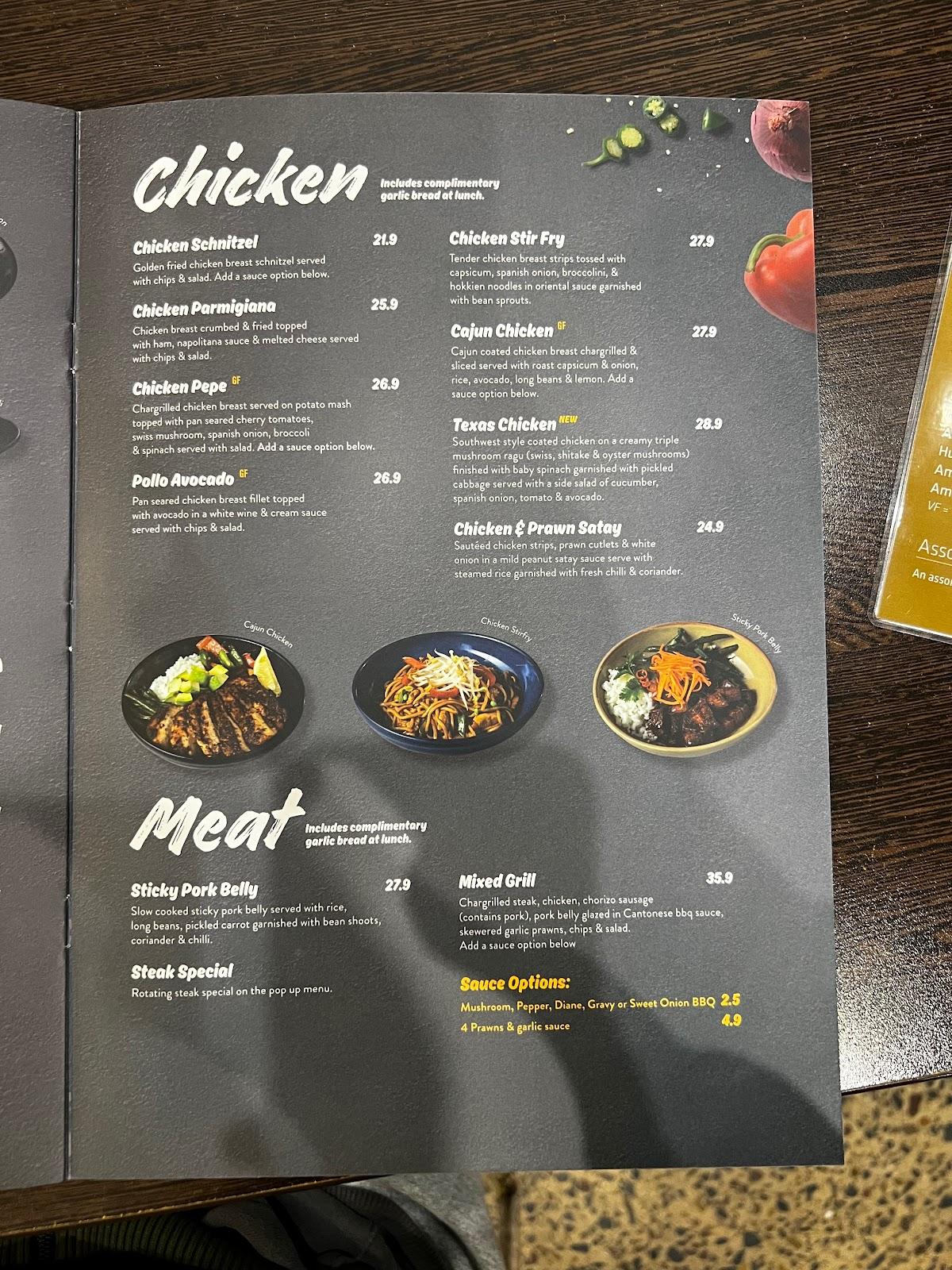 Menu at Caffe Primo Firle restaurant, Firle, 151/161 Glynburn Rd
