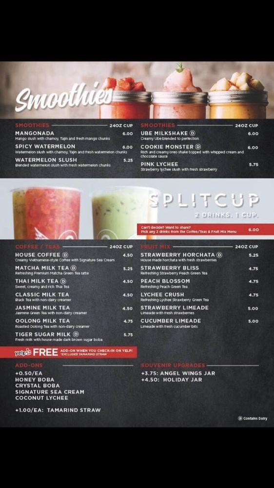 Menu at Zero Degrees desserts, Pearland, Broadway St #101