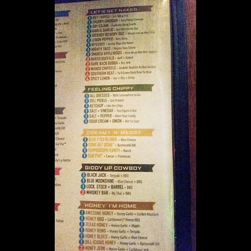 Menu at Wild Wing restaurant, Toronto, Steeles Ave W #5