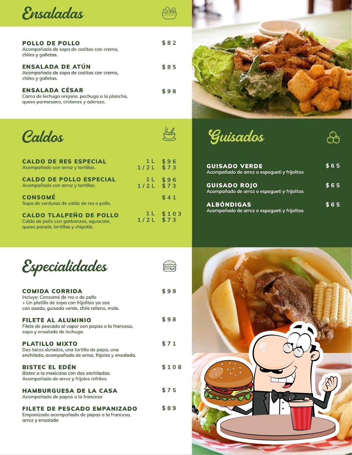 Cocina El Edén Sucursal Centro, Torreón - Menú del restaurante, precios ...