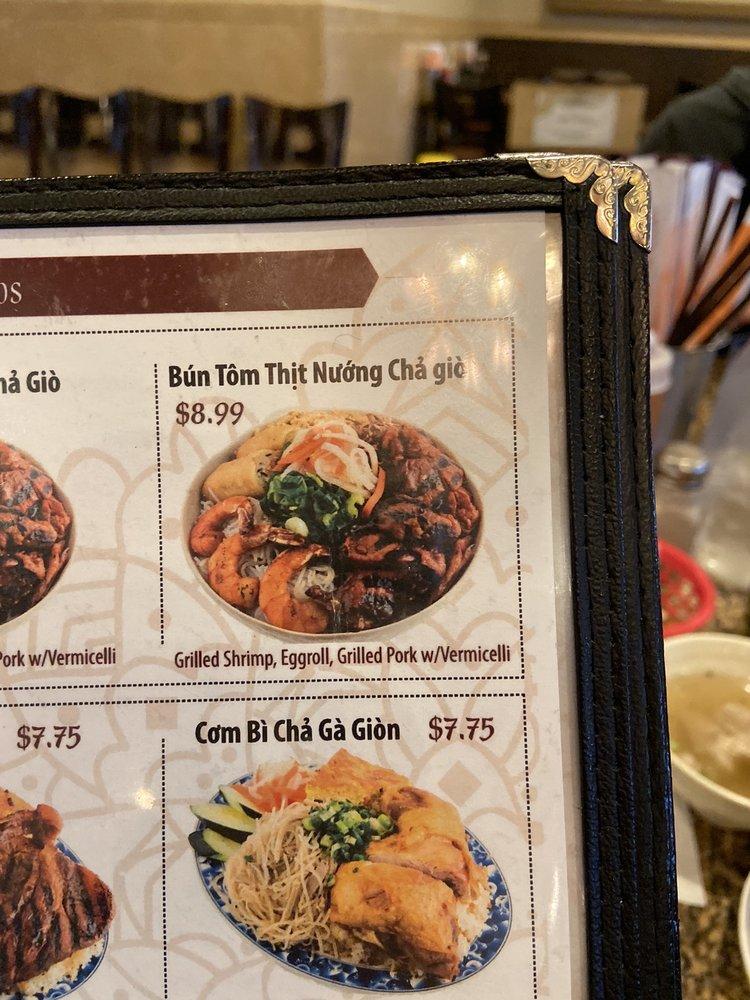 Menu at Com Tam Thuan Kieu restaurant, Garden Grove, Brookhurst St