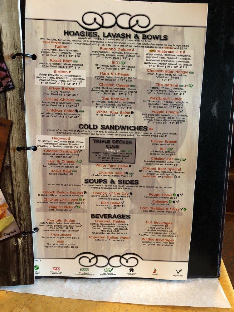 Menu at Ron's Original Bar & Grille, Exton