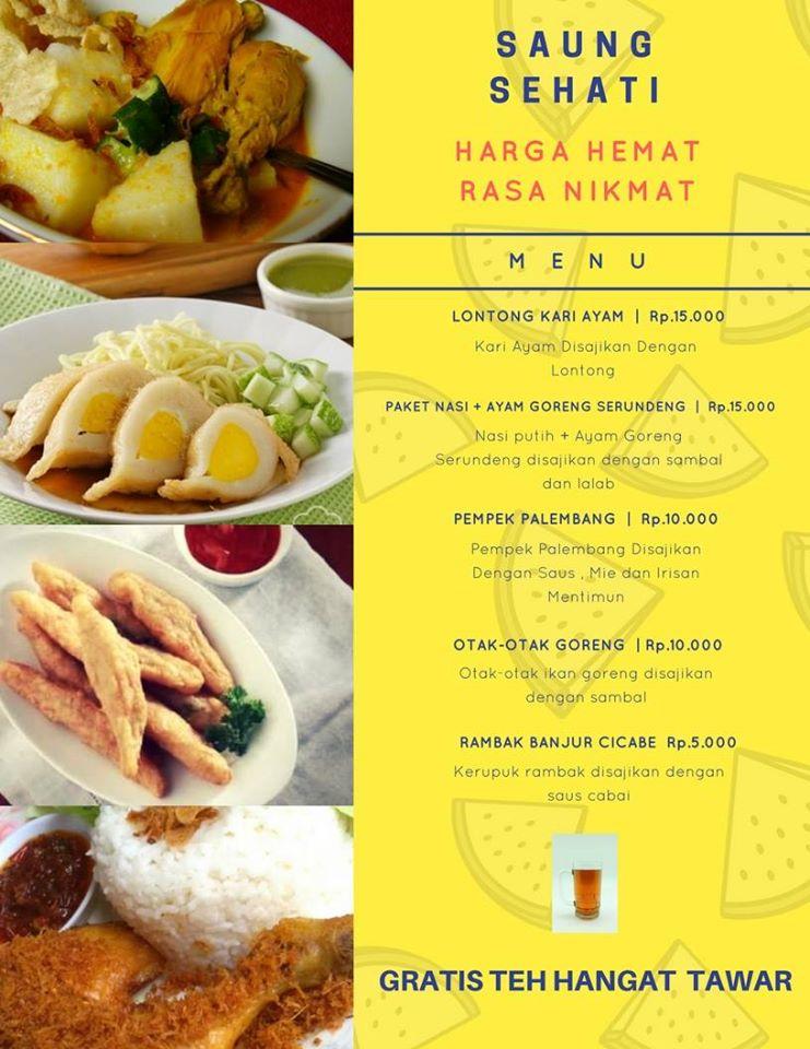Menu at Rumah Sosis Bandung restaurant, Bandung, Jl setiabudi