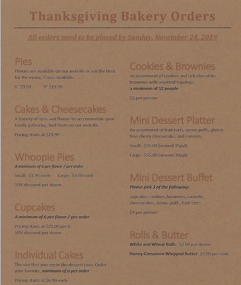Menu at Red Blazer Restaurant & Pub, Concord