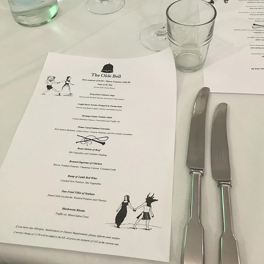 Menu at The Olde Bell, BW Signature Collection by Best Western pub ...