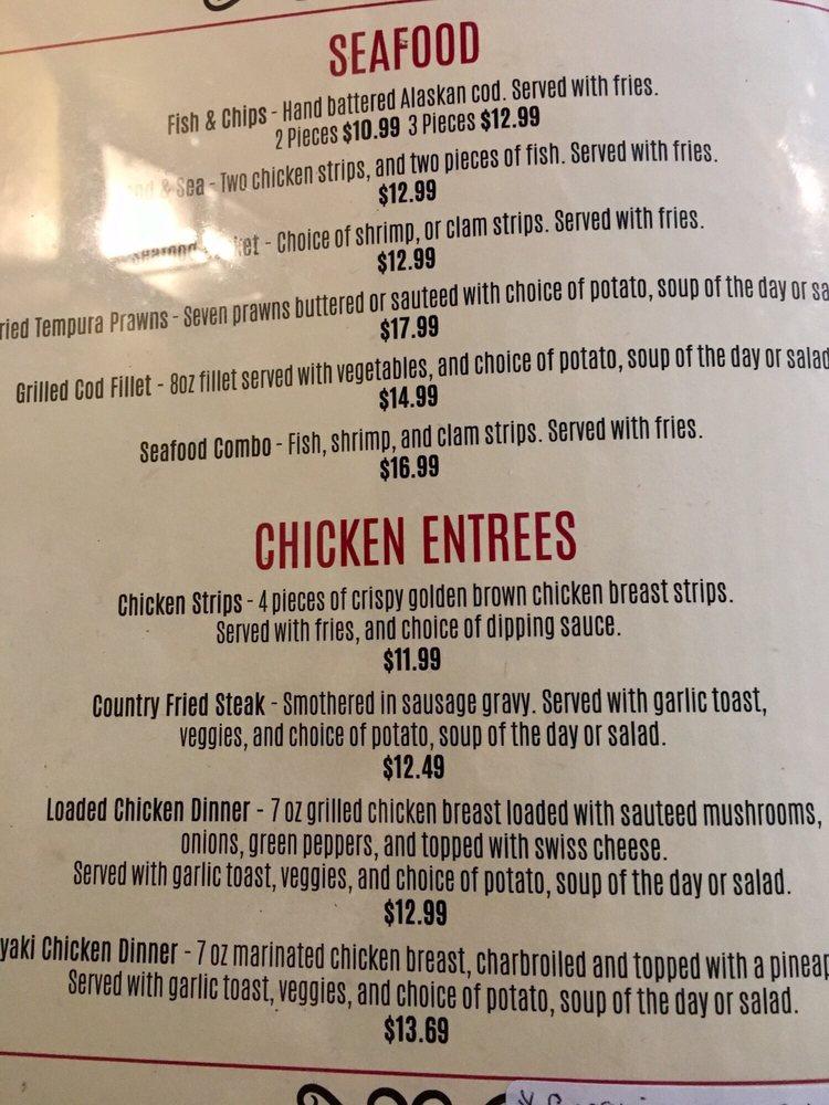 Menu at Noe Jose Cafe Family Restaurant, Oak Harbor