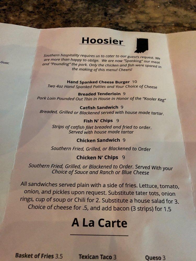 Menu at 6th Street Dive pub & bar, Lafayette