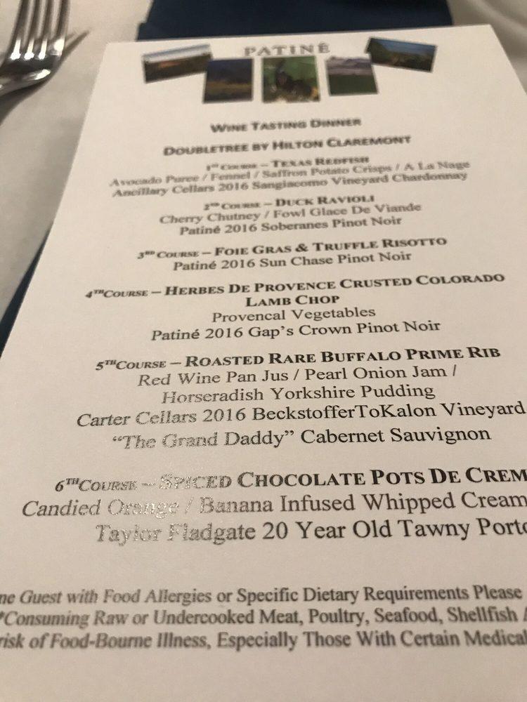 Menu at Orchard Restaurant, Claremont