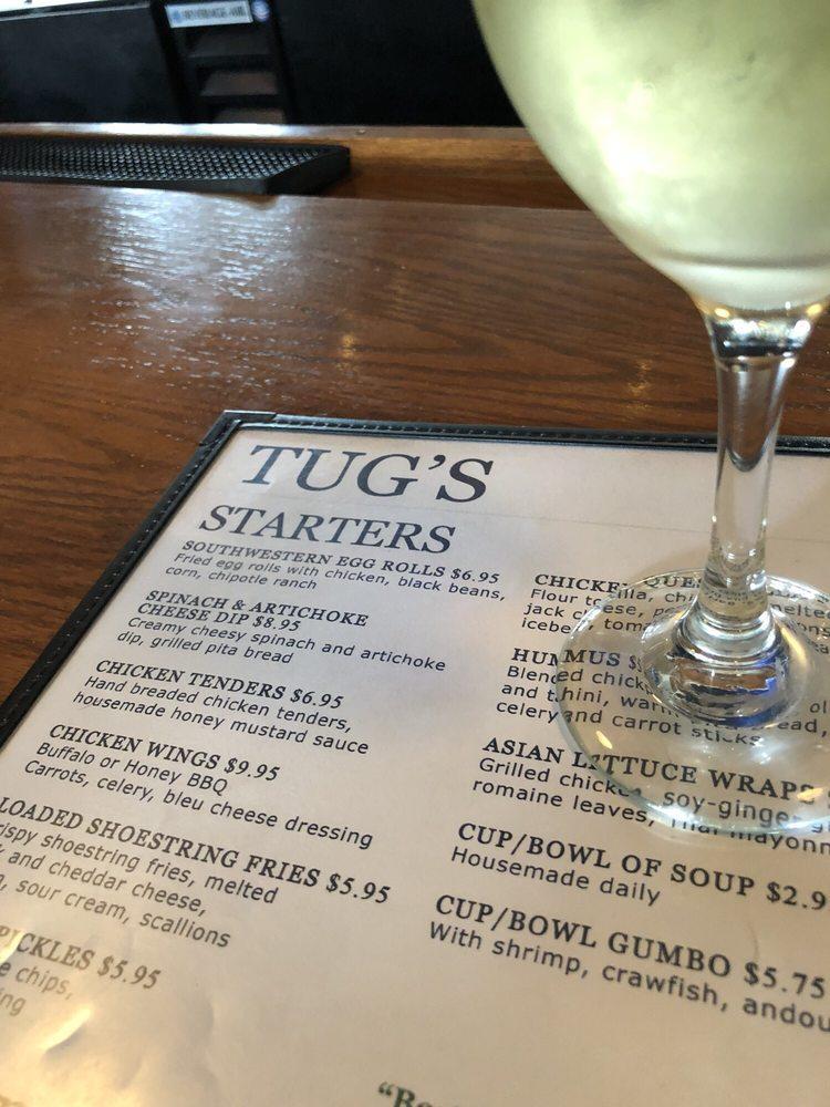 Menu at Tug's Casual Grill pub & bar, Memphis