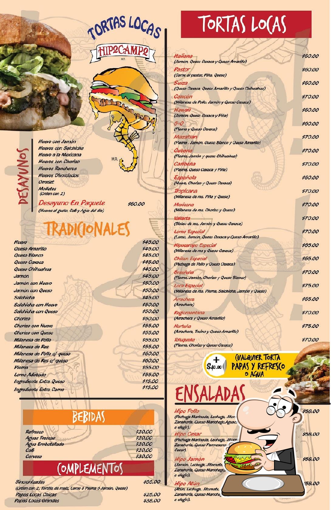 Restaurante Tortas Locas Hipocampo, Ciudad Juarez