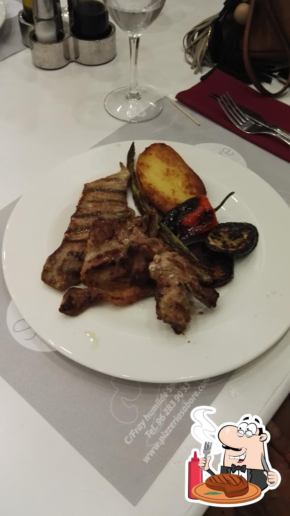 M'encanta Restaurante-Coquería Playa de Oliva in España - Restaurant menu