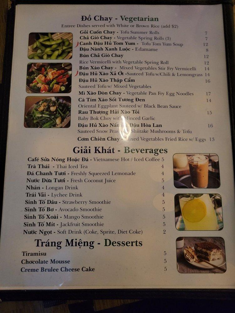 Menu at Asian Legend Vietnamese Cuisine restaurant, Lansdale, 844 W Main St