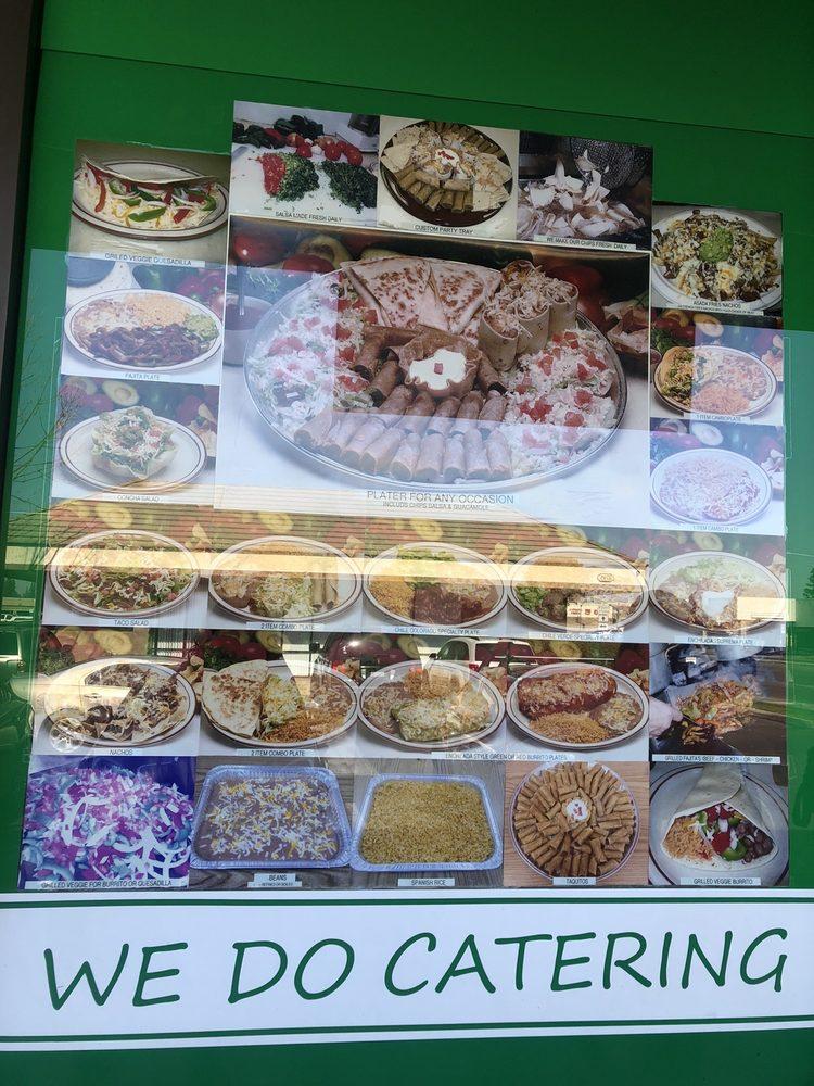 Menu at Marian's Méxican Restaurant, Fresno