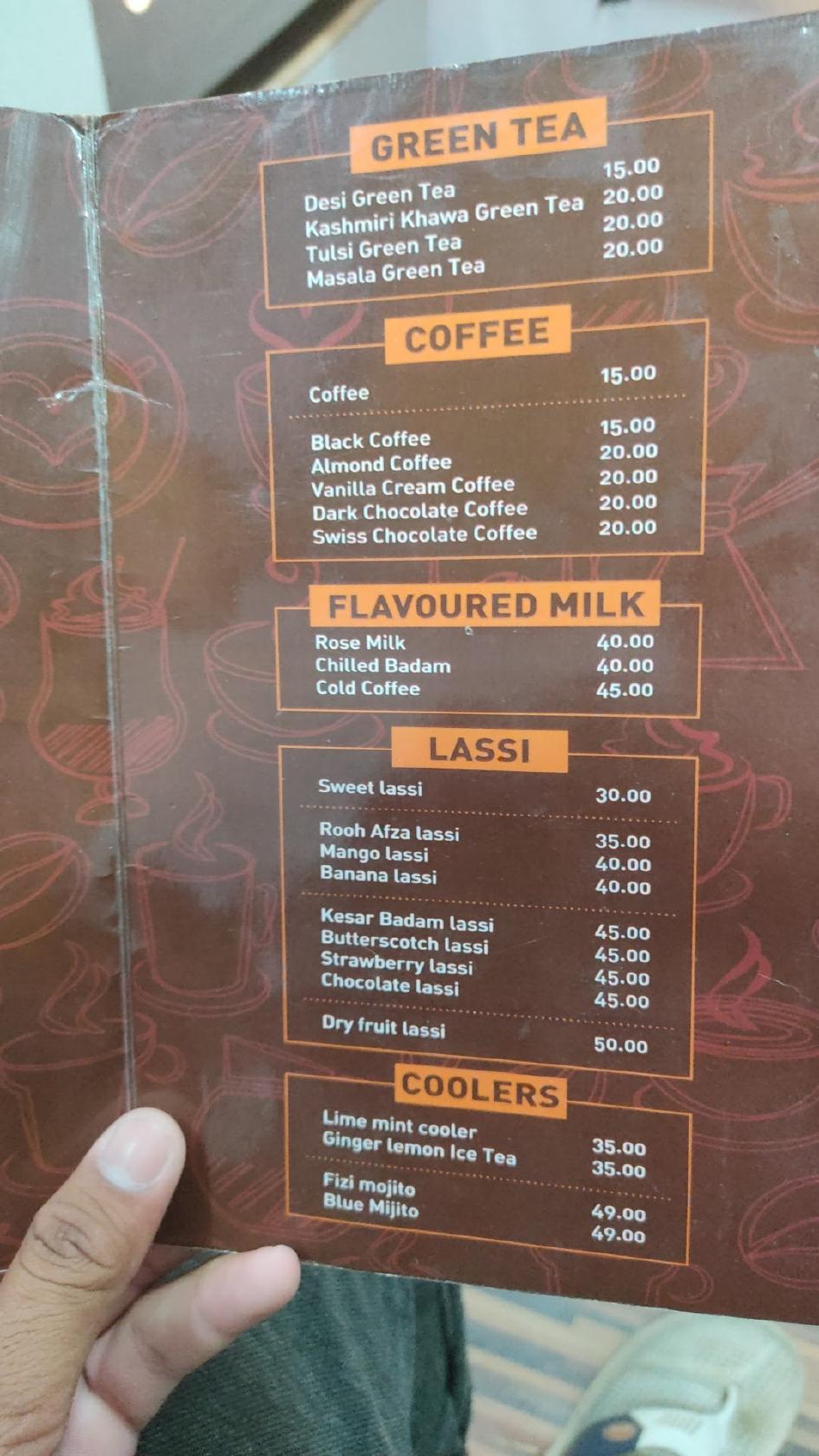 Menu at CHAI CLUB - NAIMNAGAR, Hanamkonda